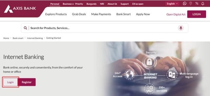 Axis Bank Internet Banking/Online Banking 2026 | MoneyVisual